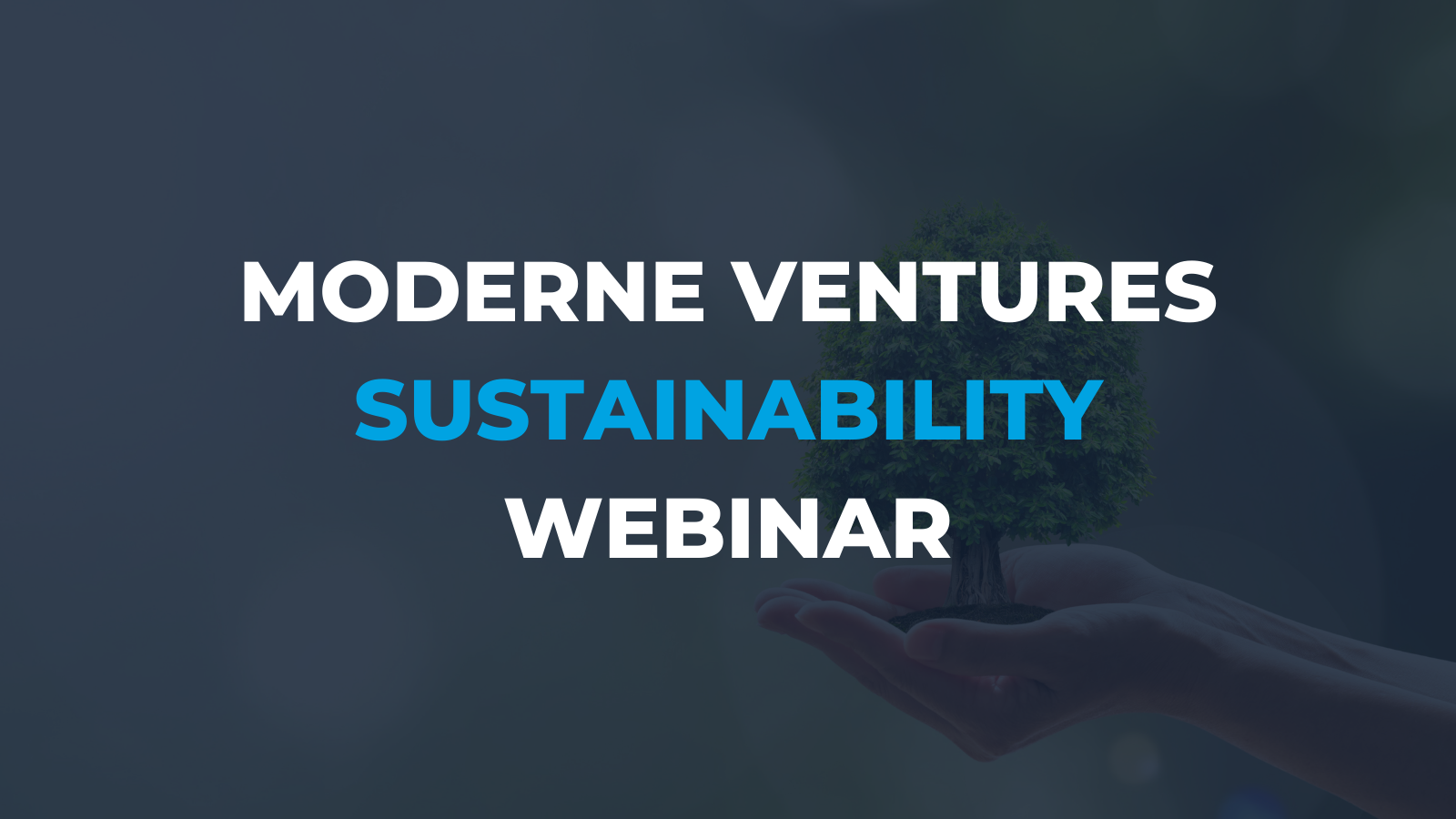 Key Takeaways From Moderne Ventures Sustainability Webinar